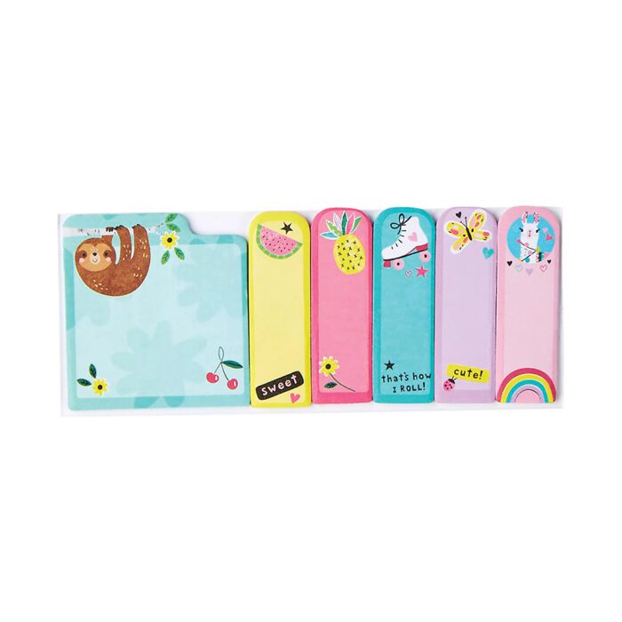 Ooly Note Pals Yapışkanlı Etiket Seti - Funtastic Friends - Magic Journey